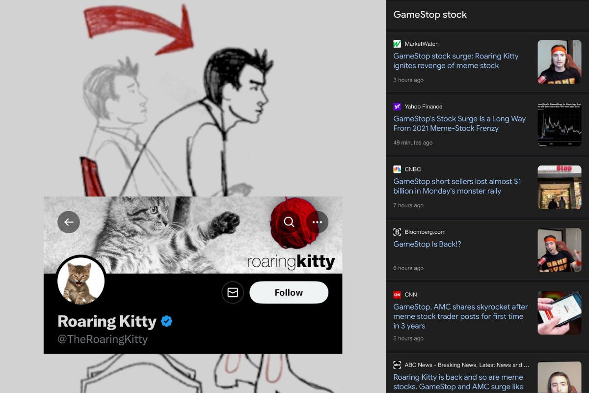 "Roaring Kitty" Is Back, The Meme Stock Movement Rekindled - The Animal House